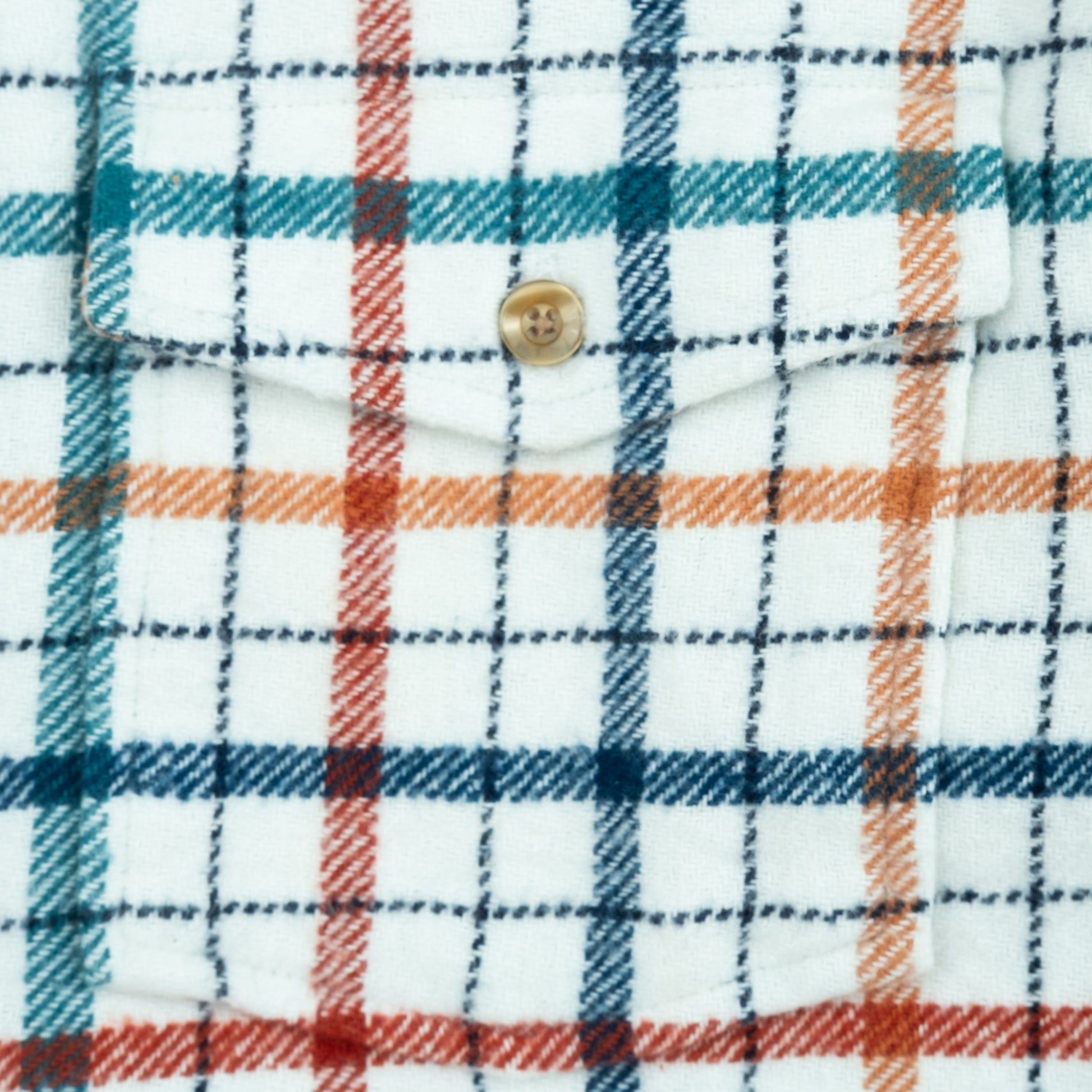 Big Pocket Check Overshirt - Saxony BLUE/WHITE-RED - Pendleton EU